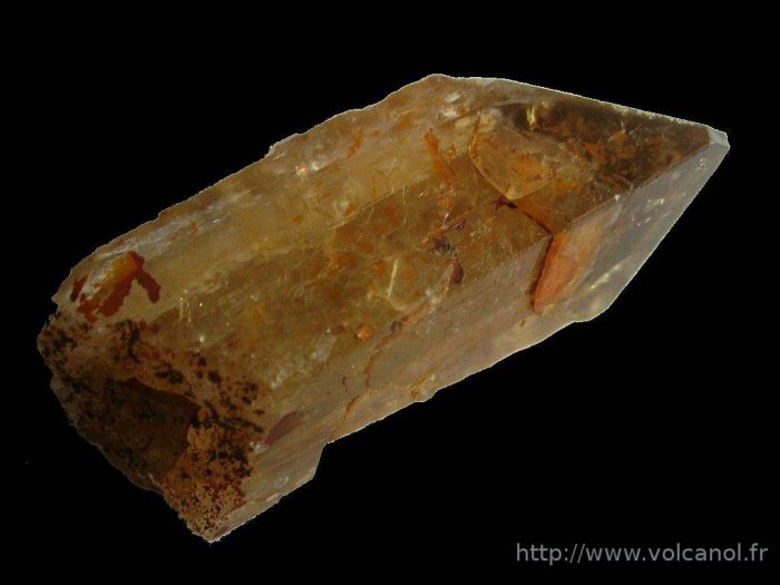 Barytine (ou barite) - Volcanologie Minéralogie